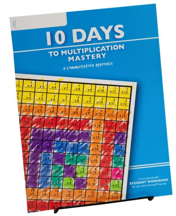 10 Days to Multiplication Mastery Workbook – Learning Wrap-ups