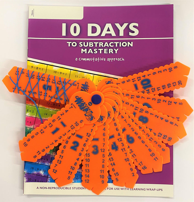 Subtraction Mastery Kit – Learning Wrap-ups